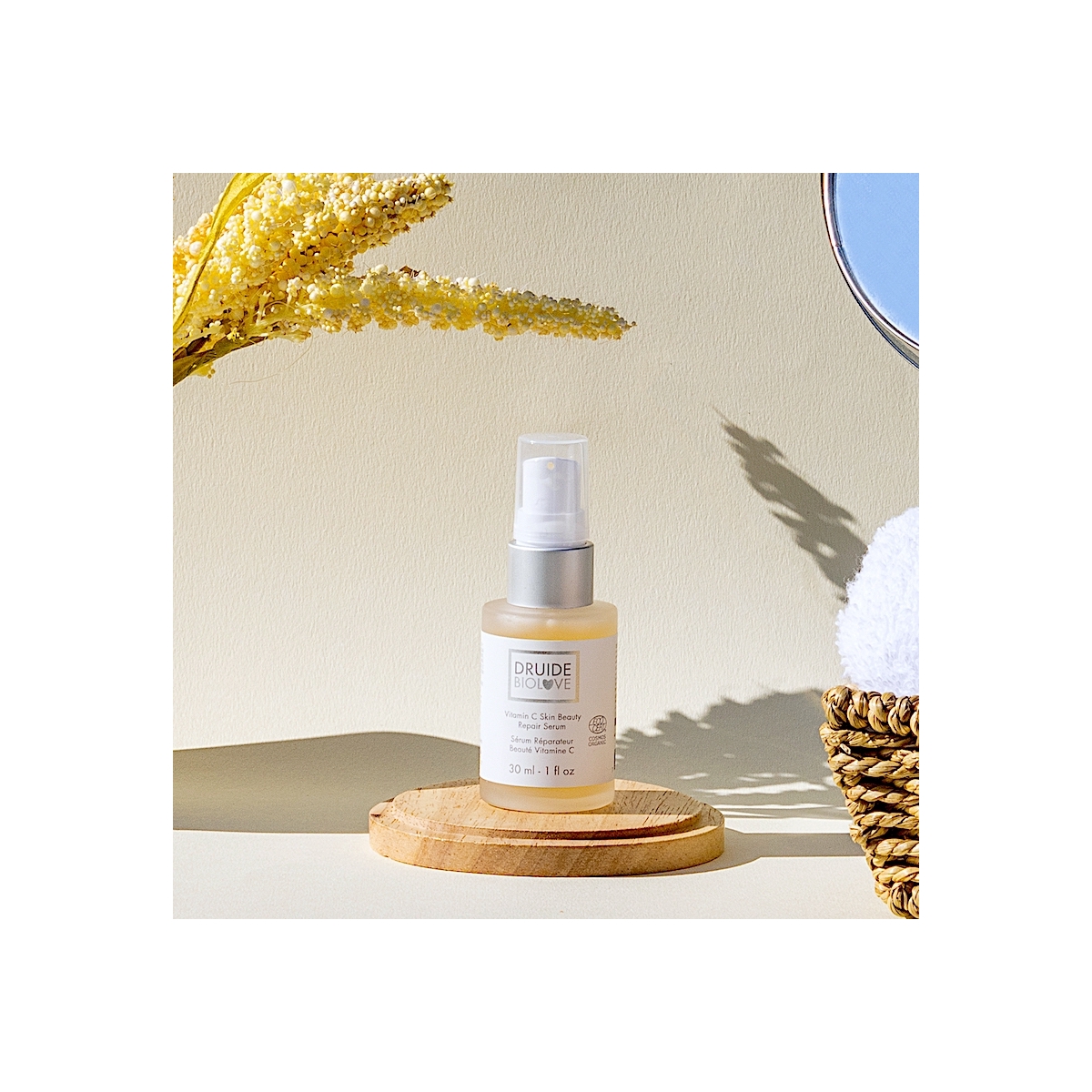 Sérum visage bio régénérant, antioxydant, liftant | Druidebio.fr
