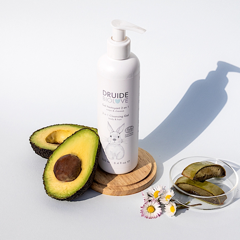 Cleansing gel 2 in 1 baby's skin and hair, bio, vegan, BioLove ...
